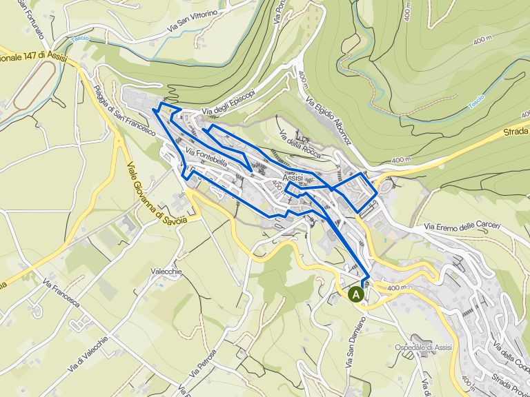 De heilige stad Assisi - Ronde tocht | wandeling | Komoot